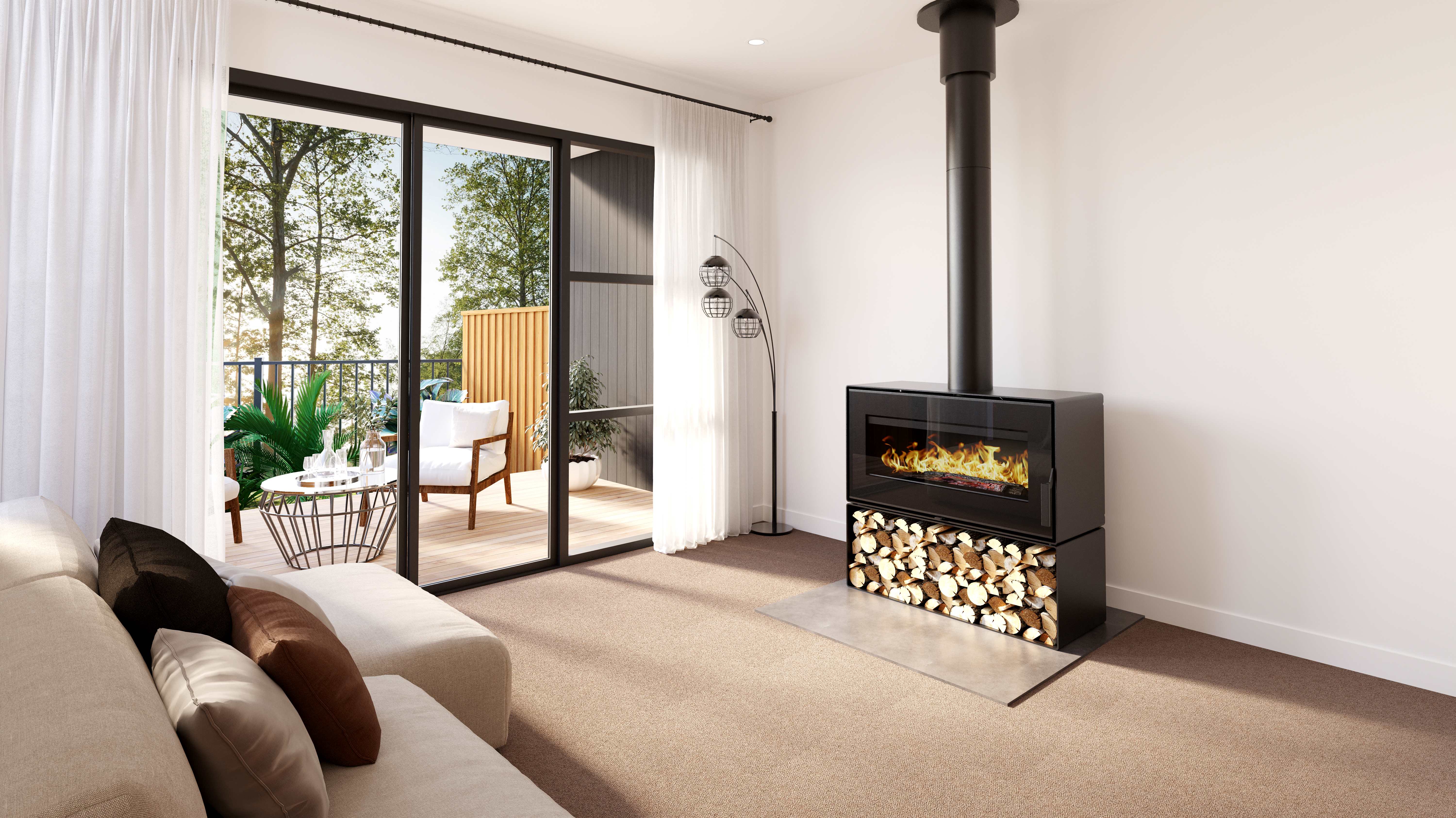 VisionLINE Taurus Clean Air Wood Fire – Heatrite